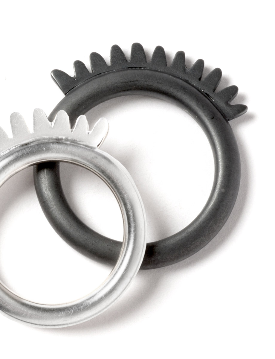 Sterling Silver Golden Nights Night Shadows Ring | e.g.etal | Melbourne